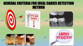 Recent advances in dental caries diagnosis | PPTX