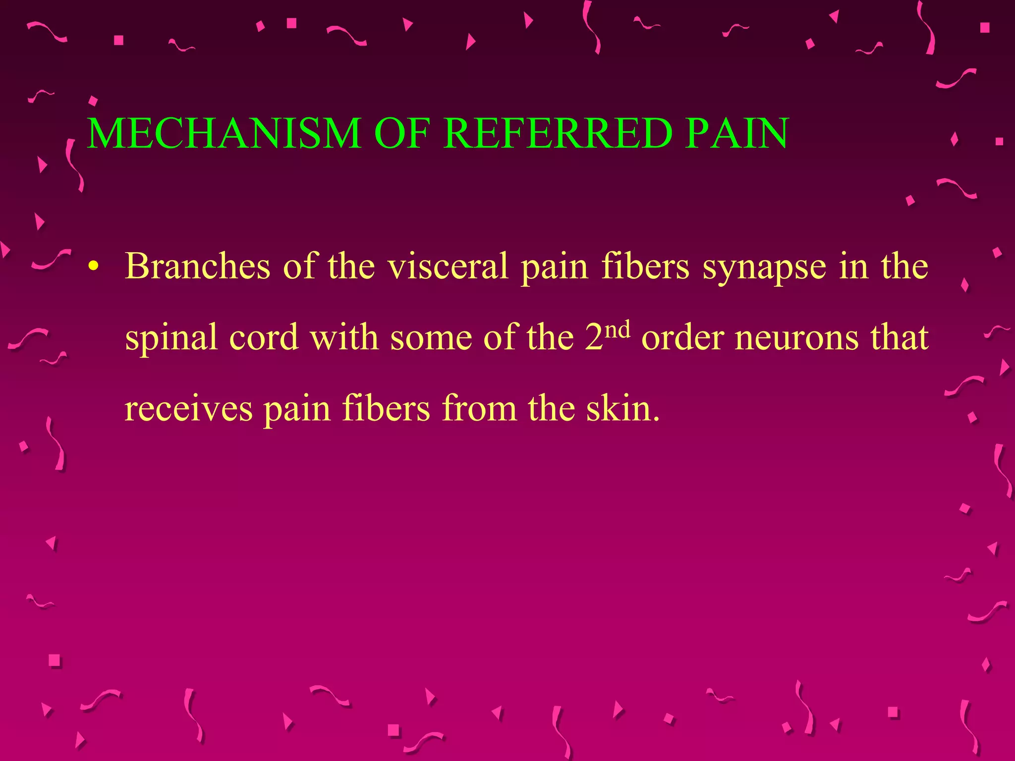 Pain pathways | PPTX