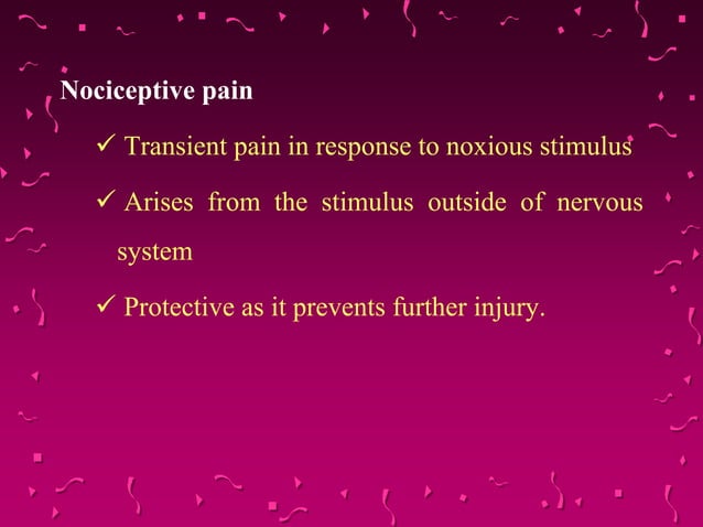Pain pathways | PPT