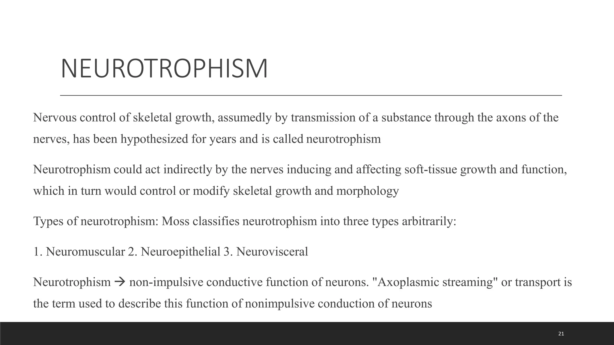 theories of growth and development- orthodontics | PPTX