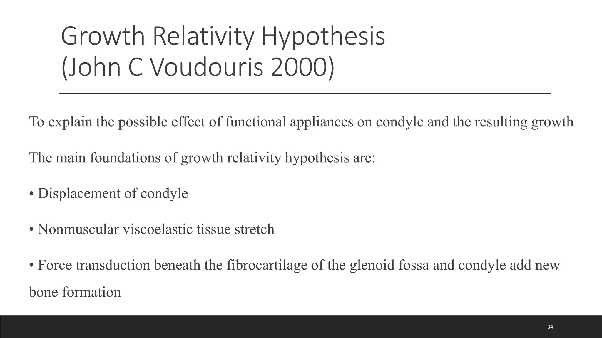 theories of growth and development- orthodontics | PPTX