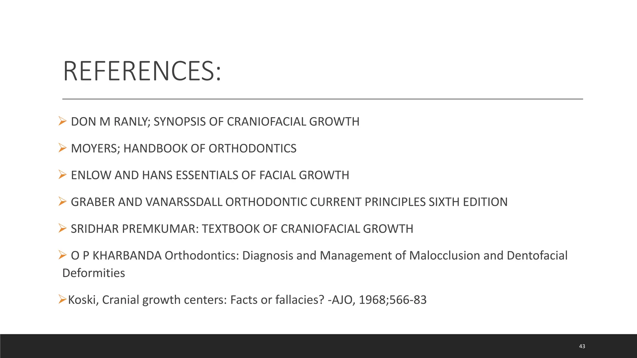 theories of growth and development- orthodontics | PPTX