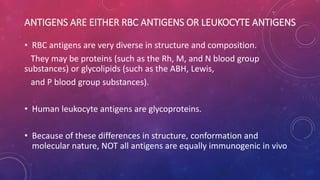 antigen and antibody reactions- Immunology | PPTX