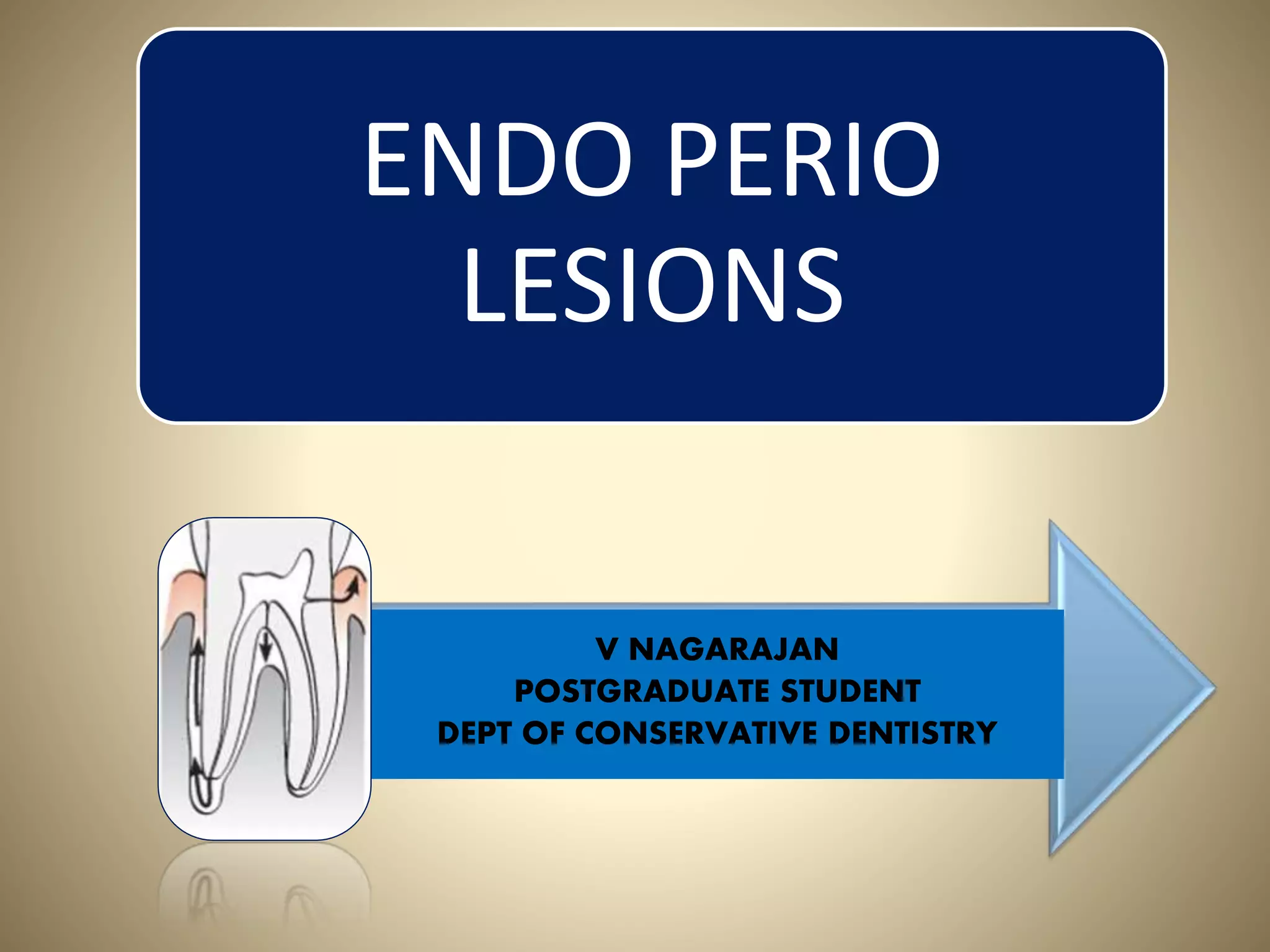 Endo - Perio lesions | PPTX