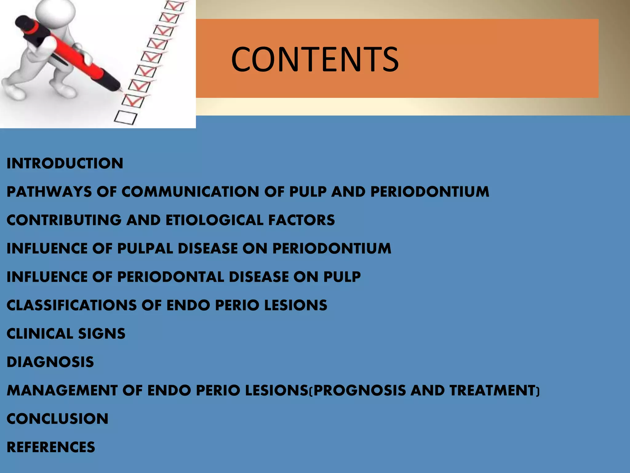 Endo - Perio lesions | PPTX