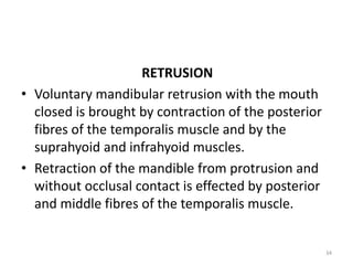 muscles of mastication | PPTX