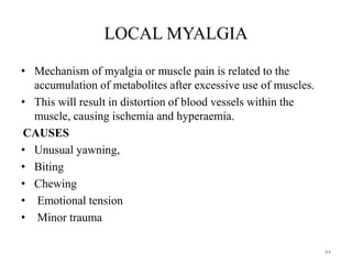 muscles of mastication | PPTX