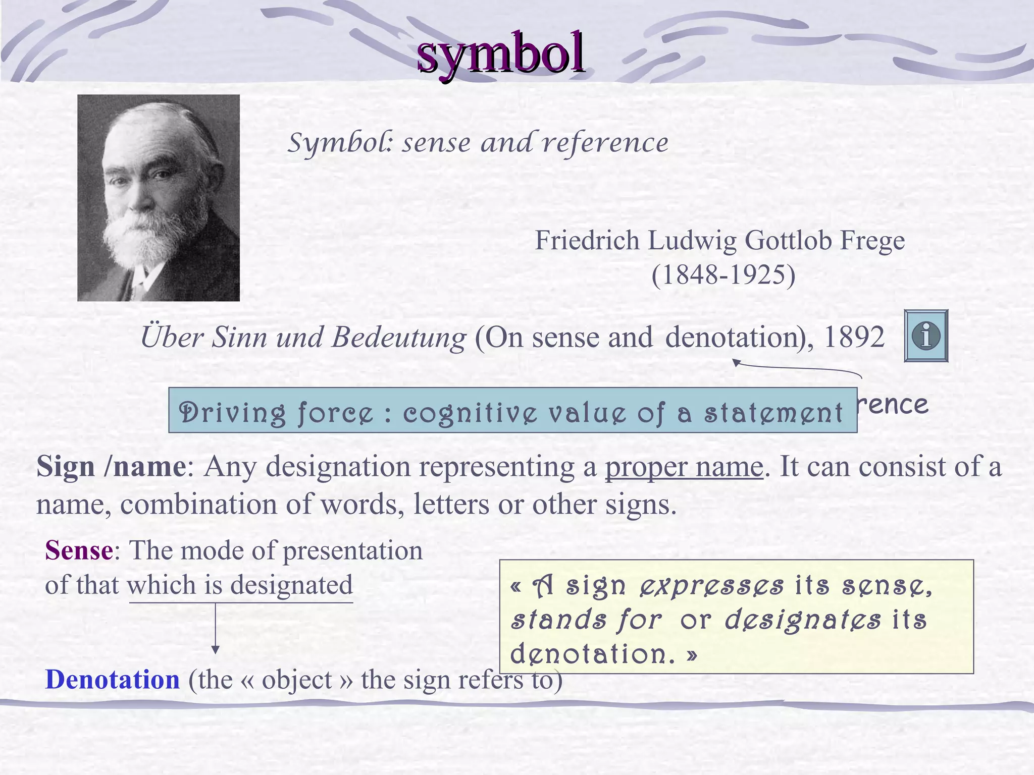 Frege's tringle | PPT