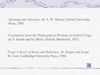 Frege's tringle | PPT