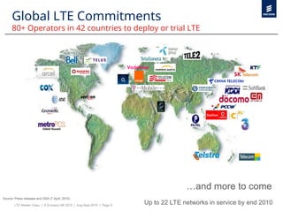 Ericsson LTE presentation SEMINAR 2010.ppt