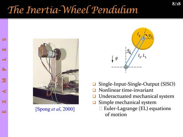 Stabilization of Inertia Wheel Pendulum using Multiple Sliding Surface Control Technique | PPTX
