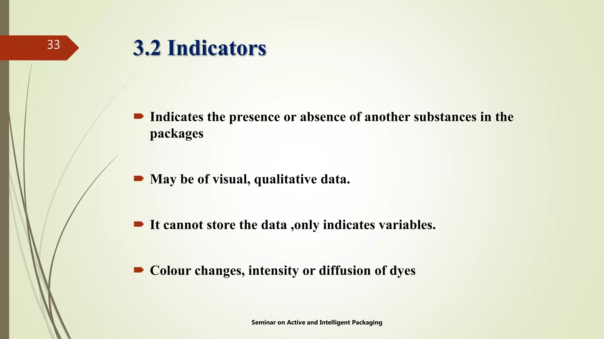 active & intelligent packaging | PPTX