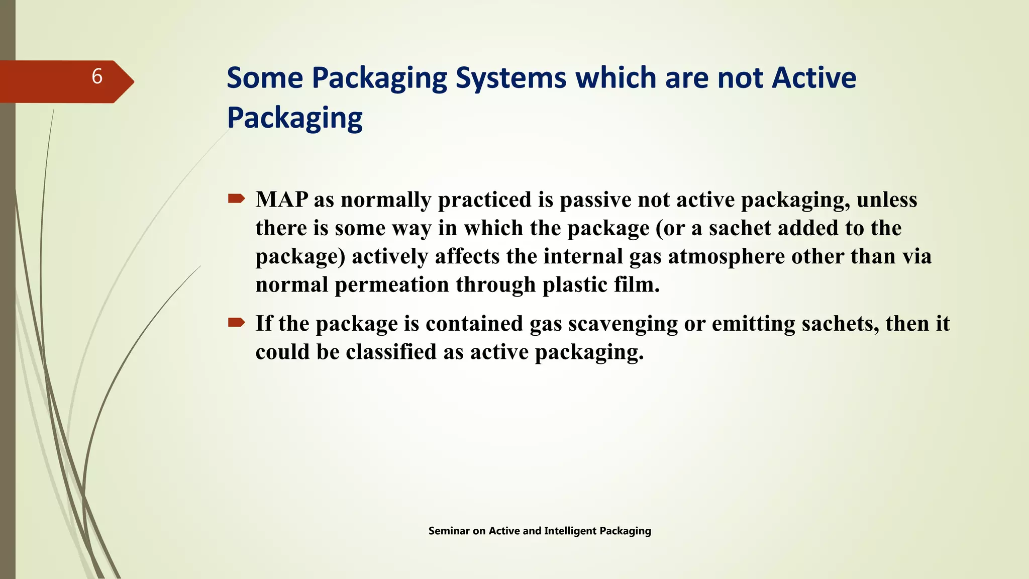 active & intelligent packaging | PPTX
