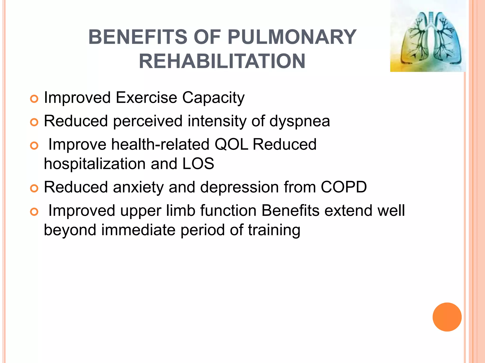 cardiopulmonary rehabilitation | PPTX