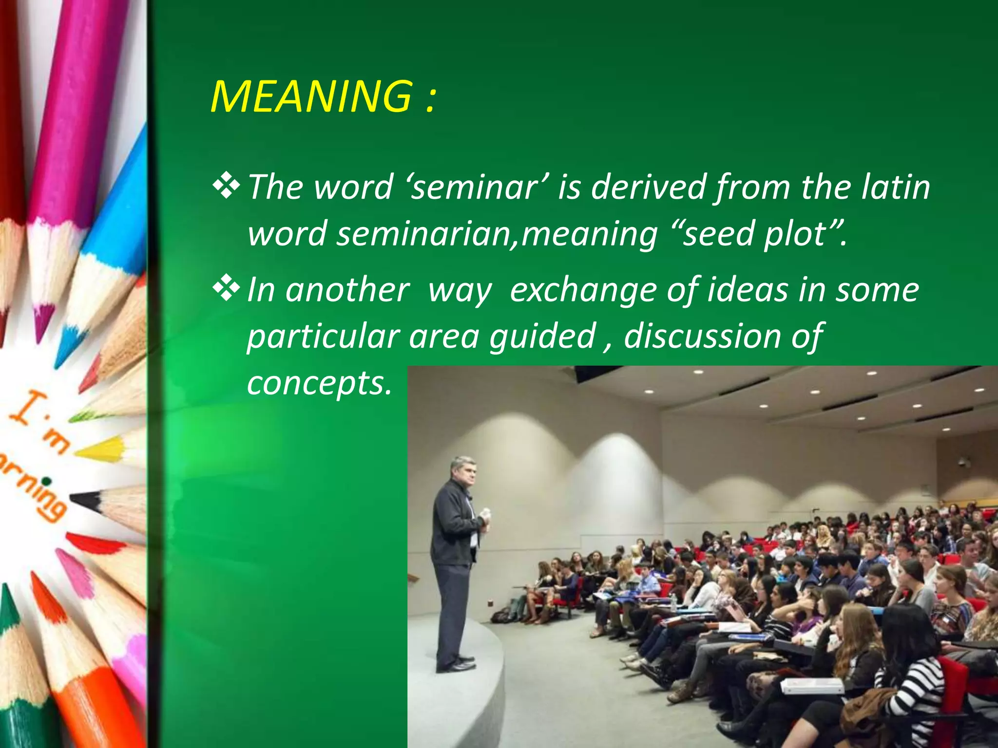 Seminar CONDUCTION TECHNIQUE | PPTX