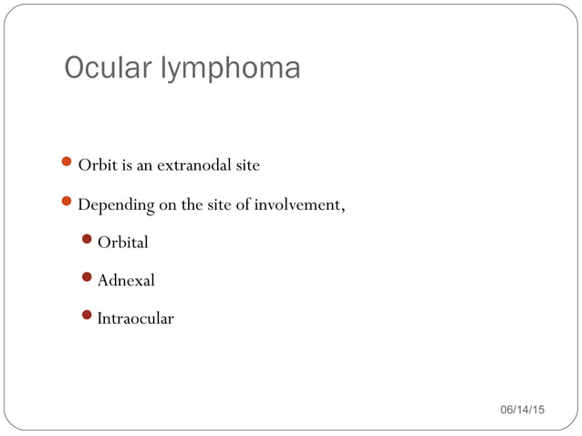 ocular lymphoma | PPT