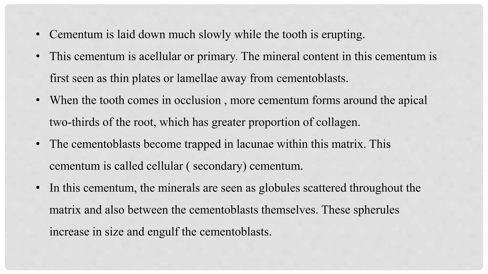cementum | PPTX