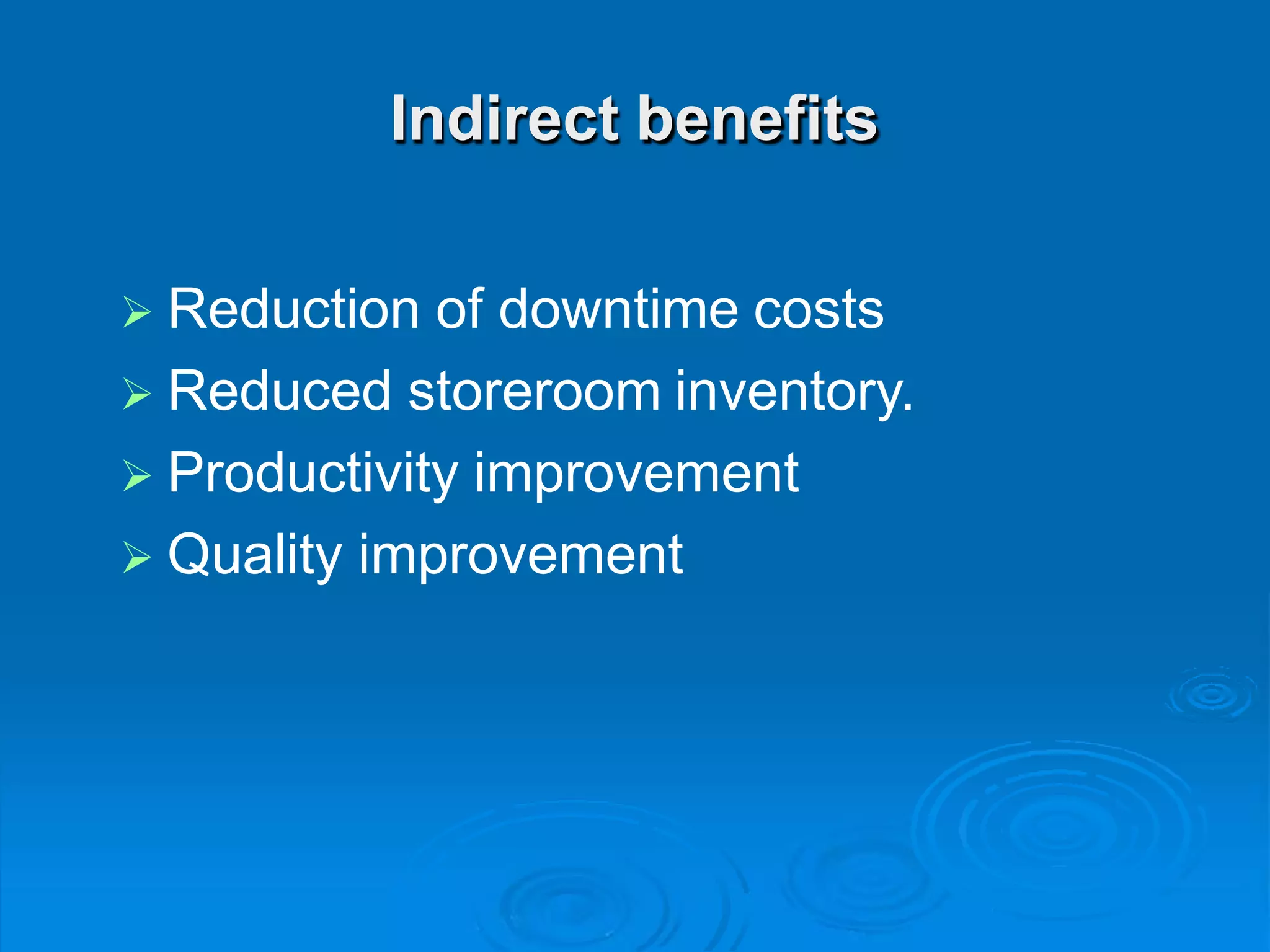 seminar report on computerised maintenance management system (CMMS) | PPTX