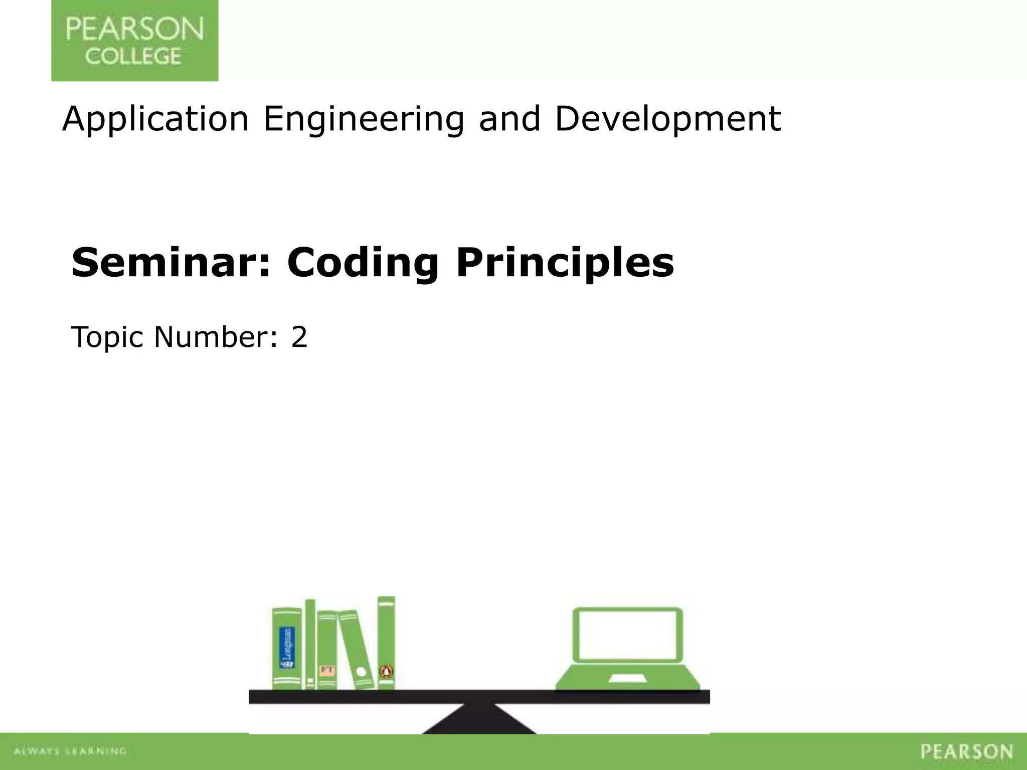 Seminar 2 coding_principles | PPT
