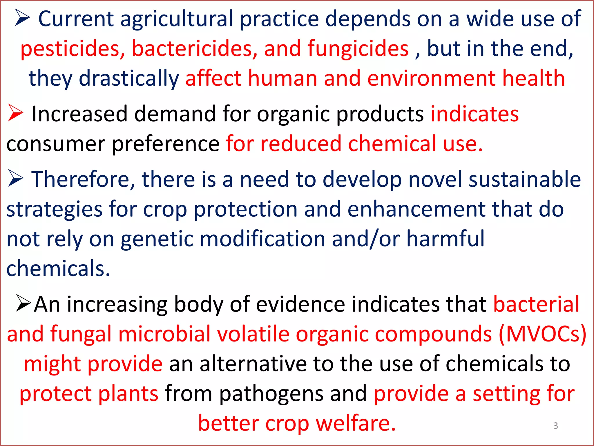 Microbial Volatiles | PPTX