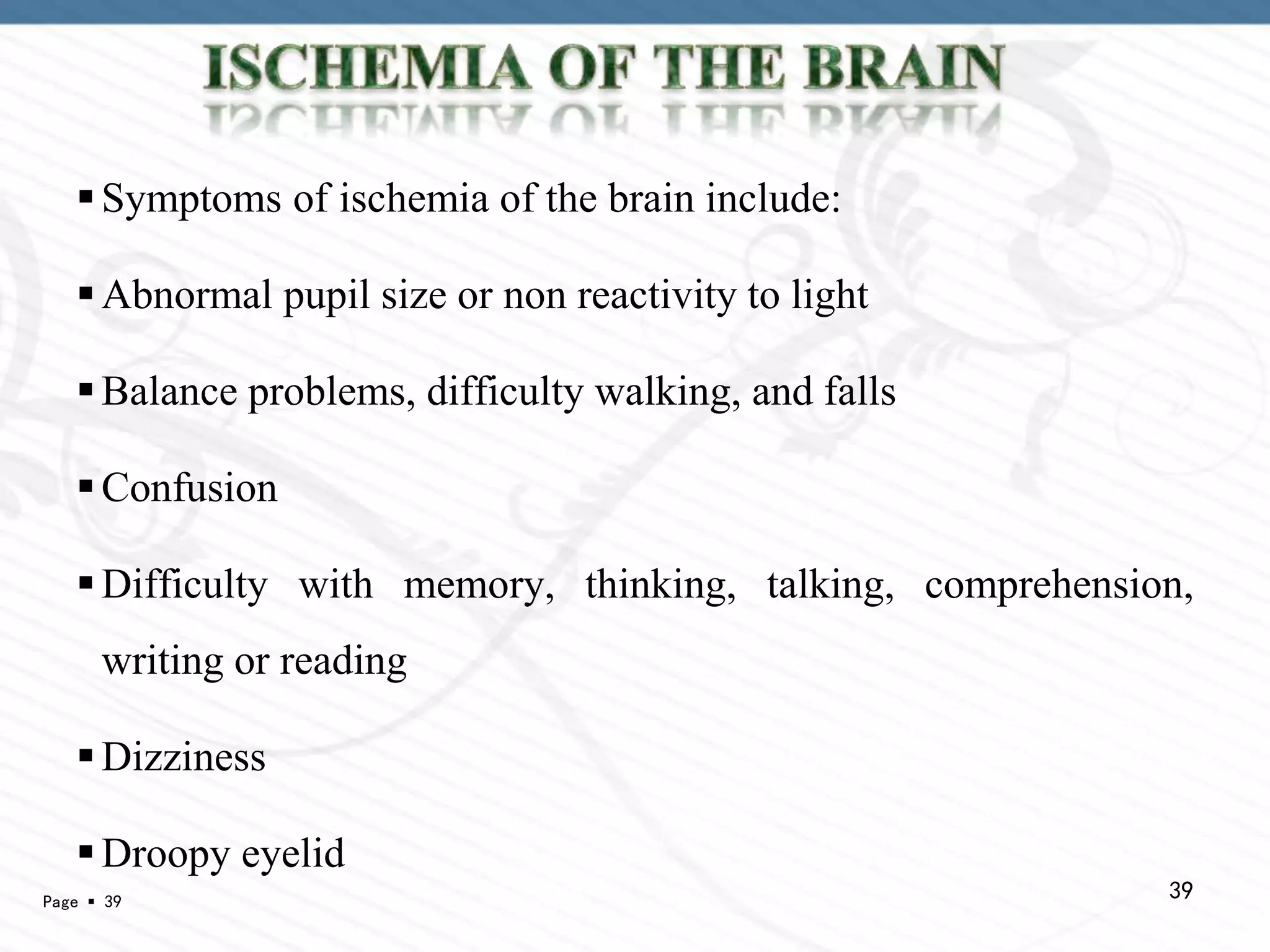 Ischemia and Infarction | PPTX