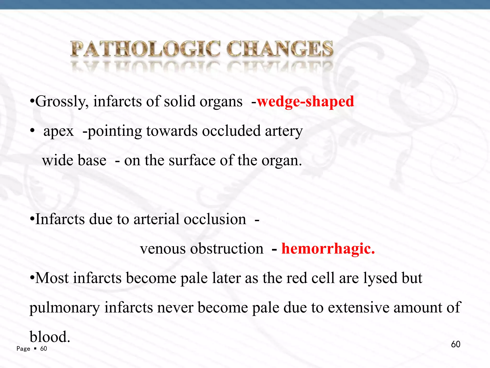 Ischemia and Infarction | PPTX