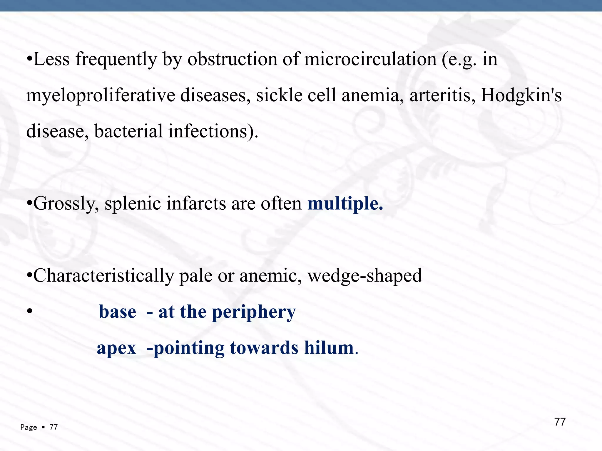 Ischemia and Infarction | PPTX