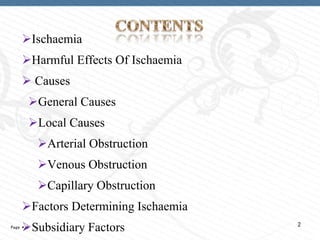 Ischemia and Infarction | PPTX