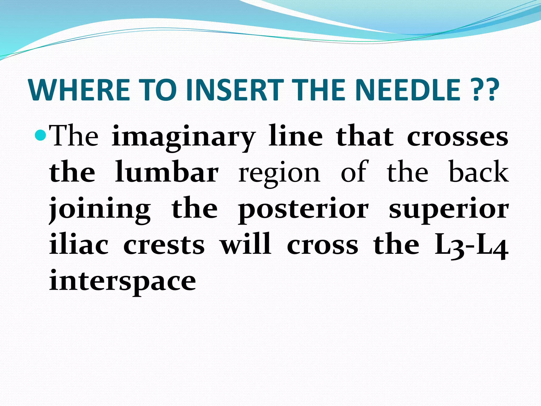 Lumbar Puncture | PPTX