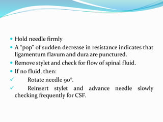 Lumbar Puncture | PPTX