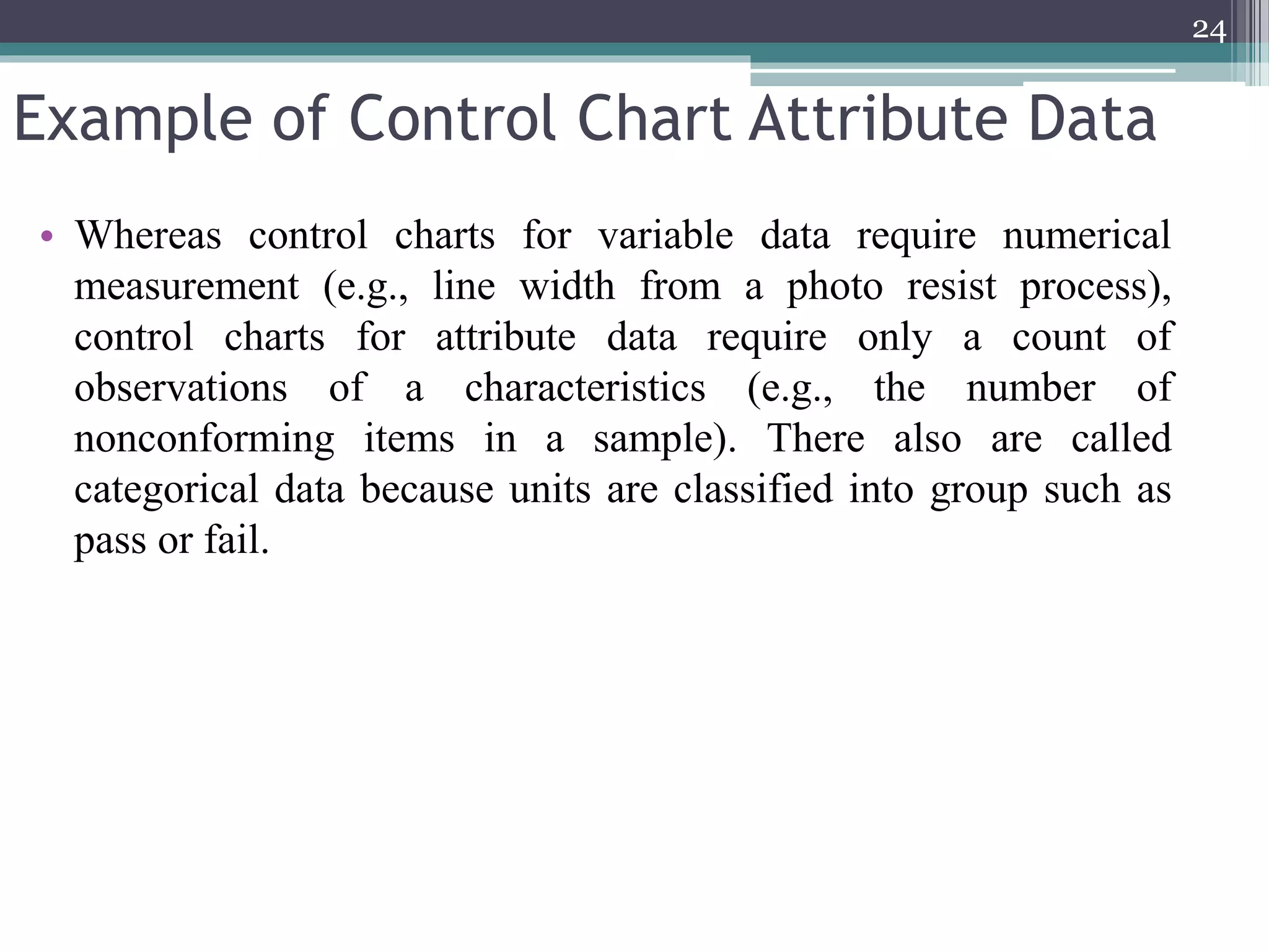 Statistical Process Control Part 1 | PPTX