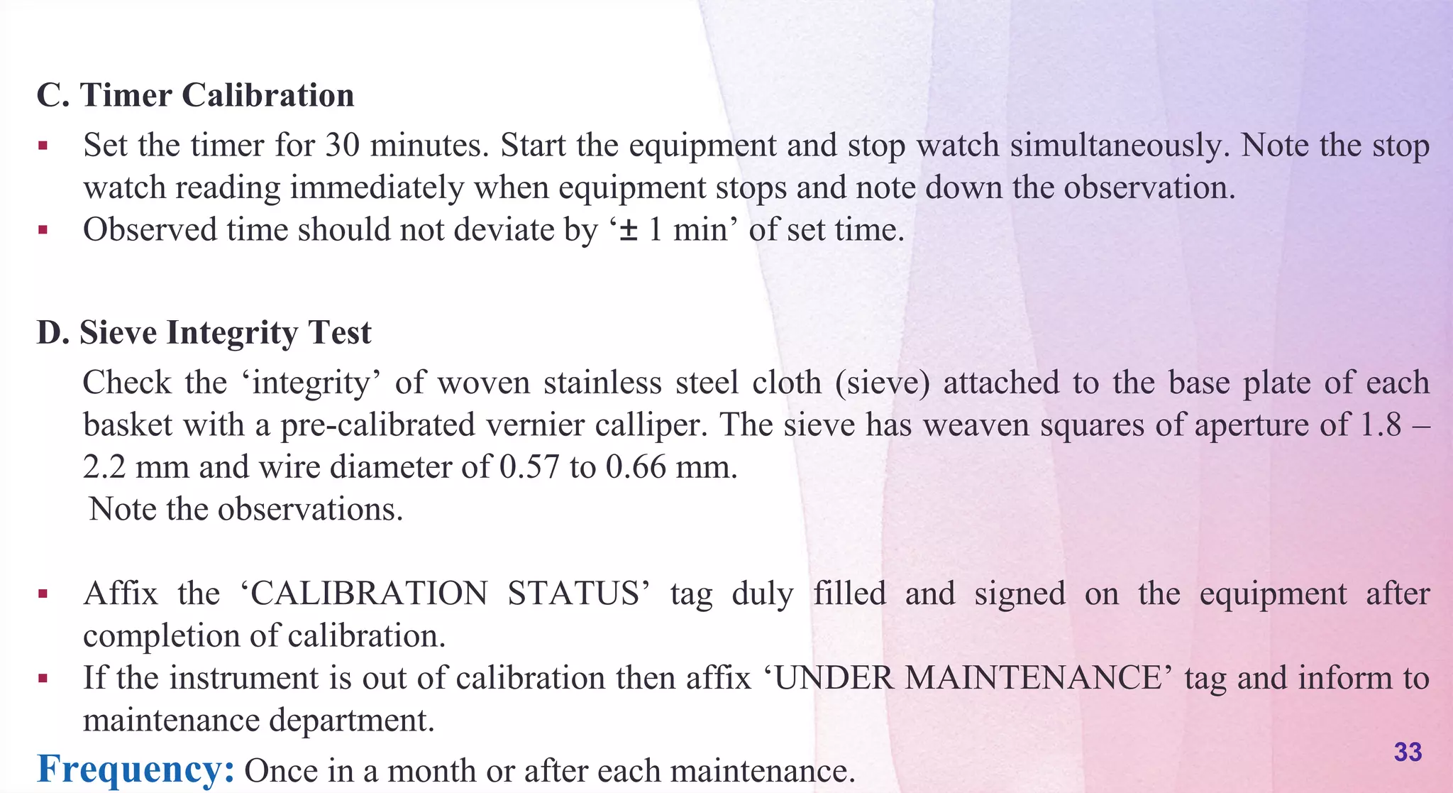 Qualification of laboratory equipments | PPTX