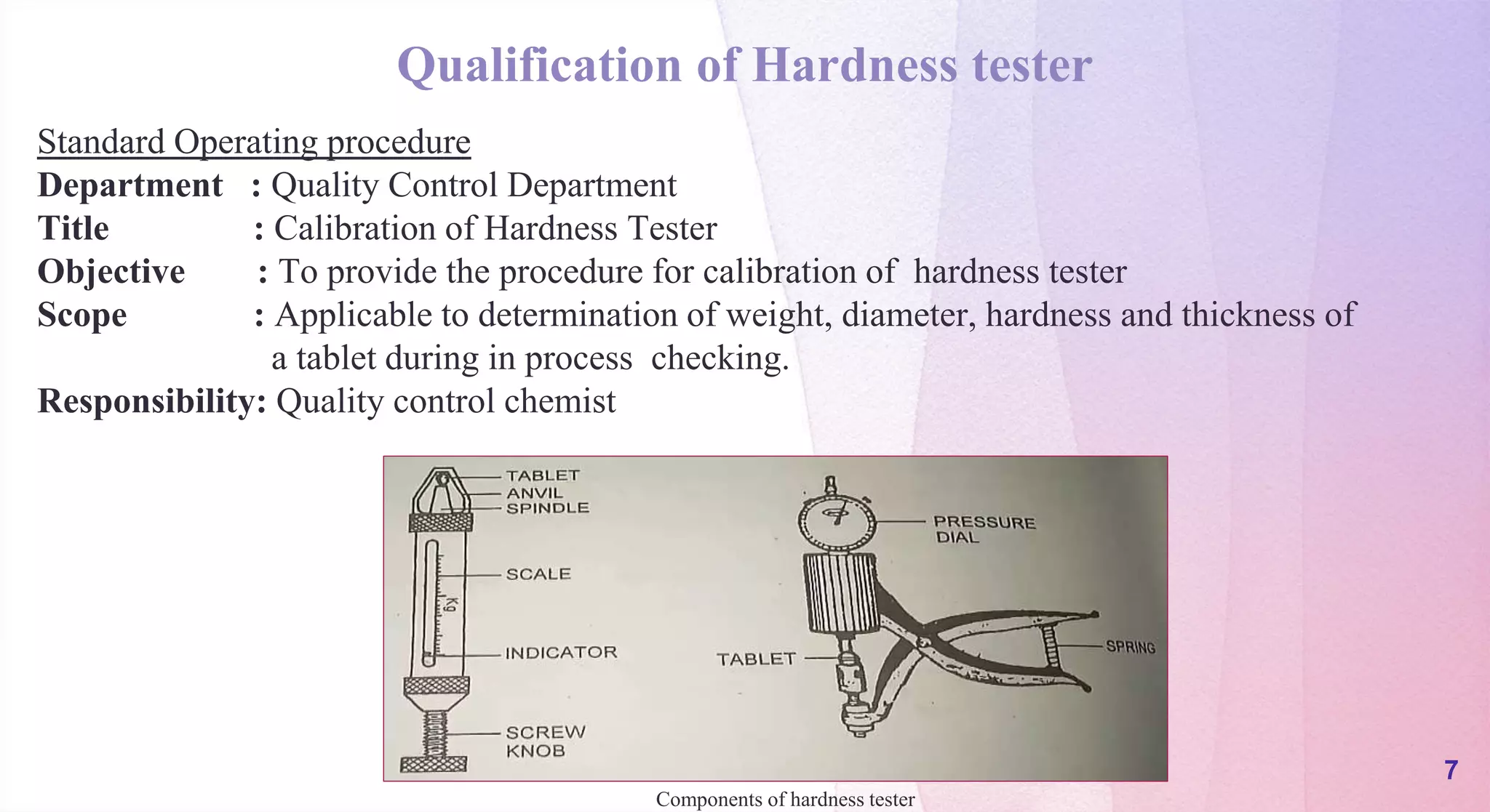 Qualification of laboratory equipments | PPTX