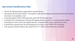 Qualification of laboratory equipments | PPTX