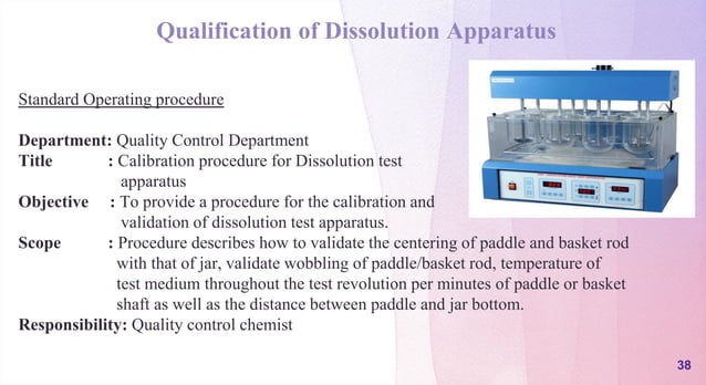 Qualification of laboratory equipments | PPTX | Pharmaceutical Industry ...