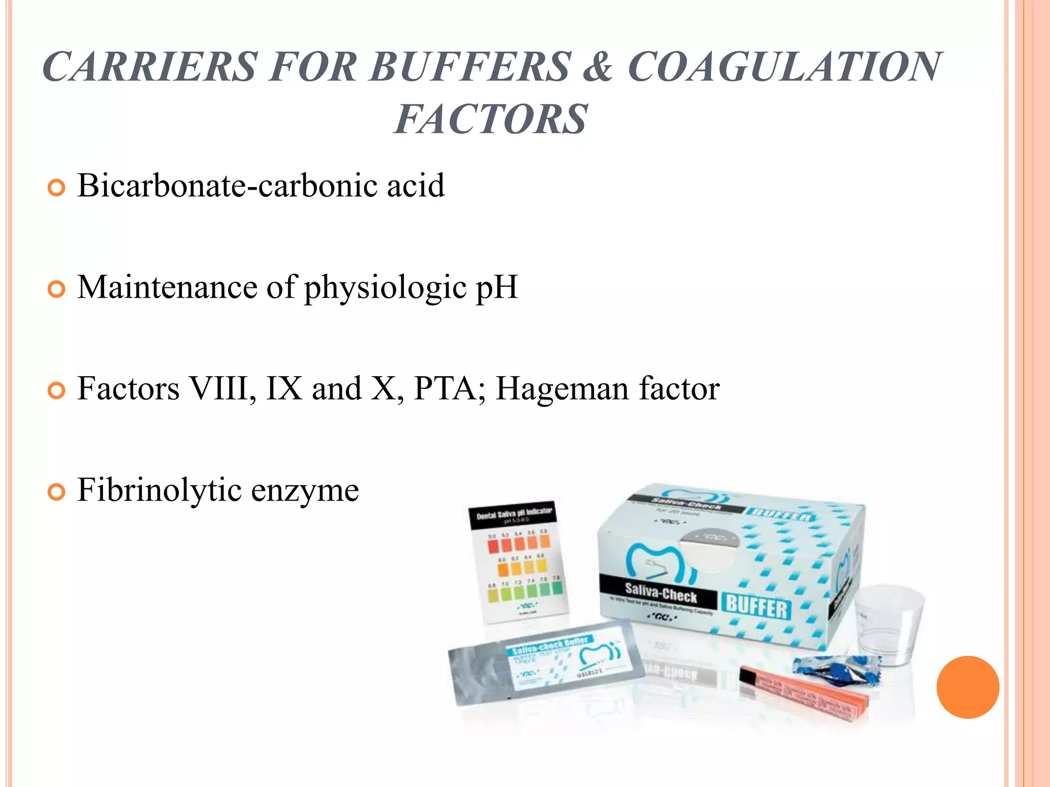 saliva in oral health | PPTX