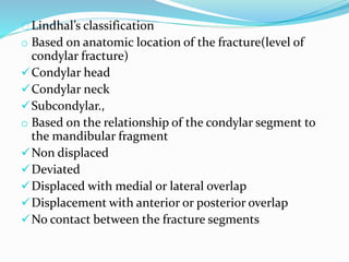 CONDYLAR FRACTURES | PPTX