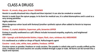 Recreational Drug Usage | PPTX