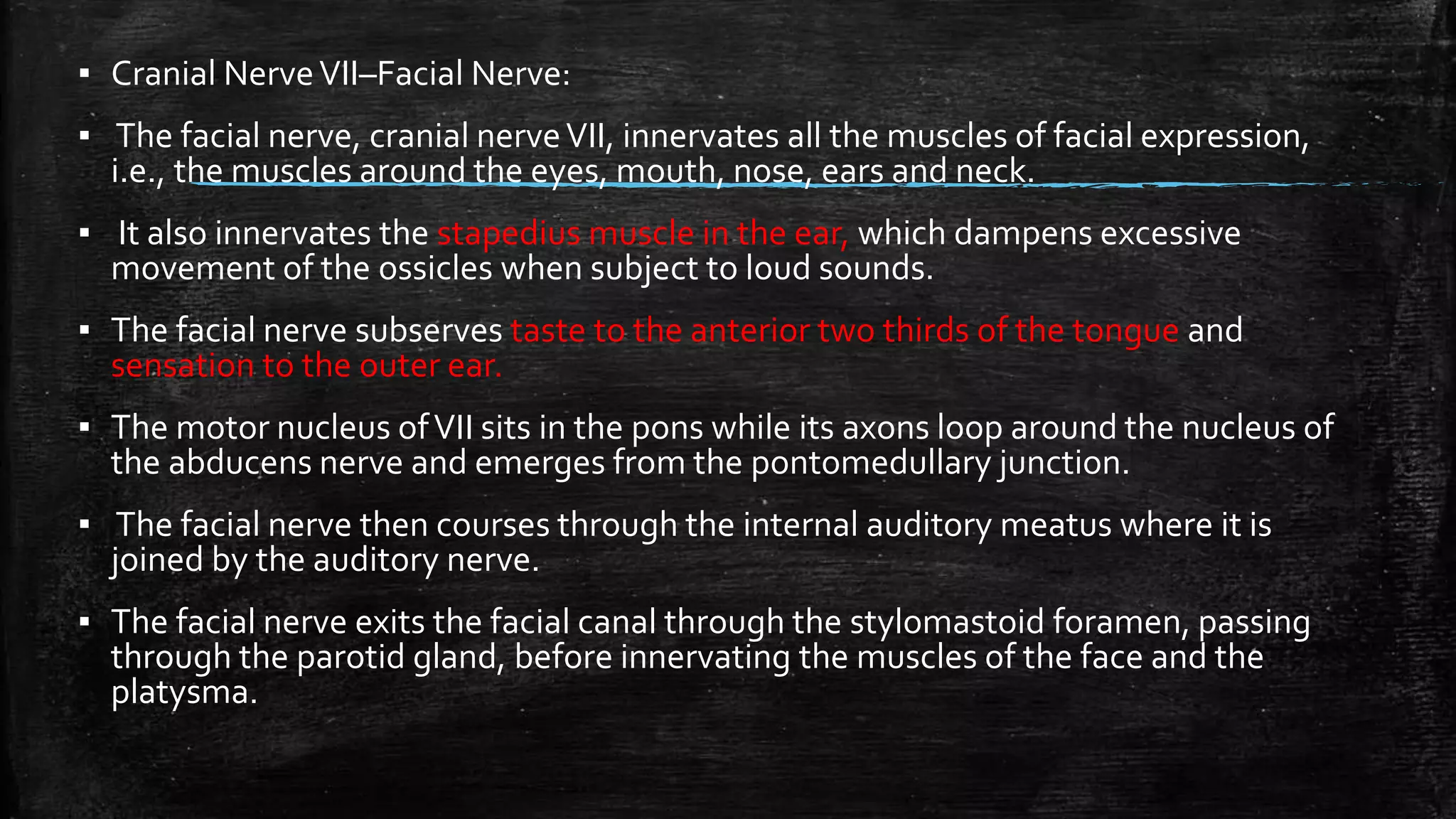 Cranial nerve examination | PPTX