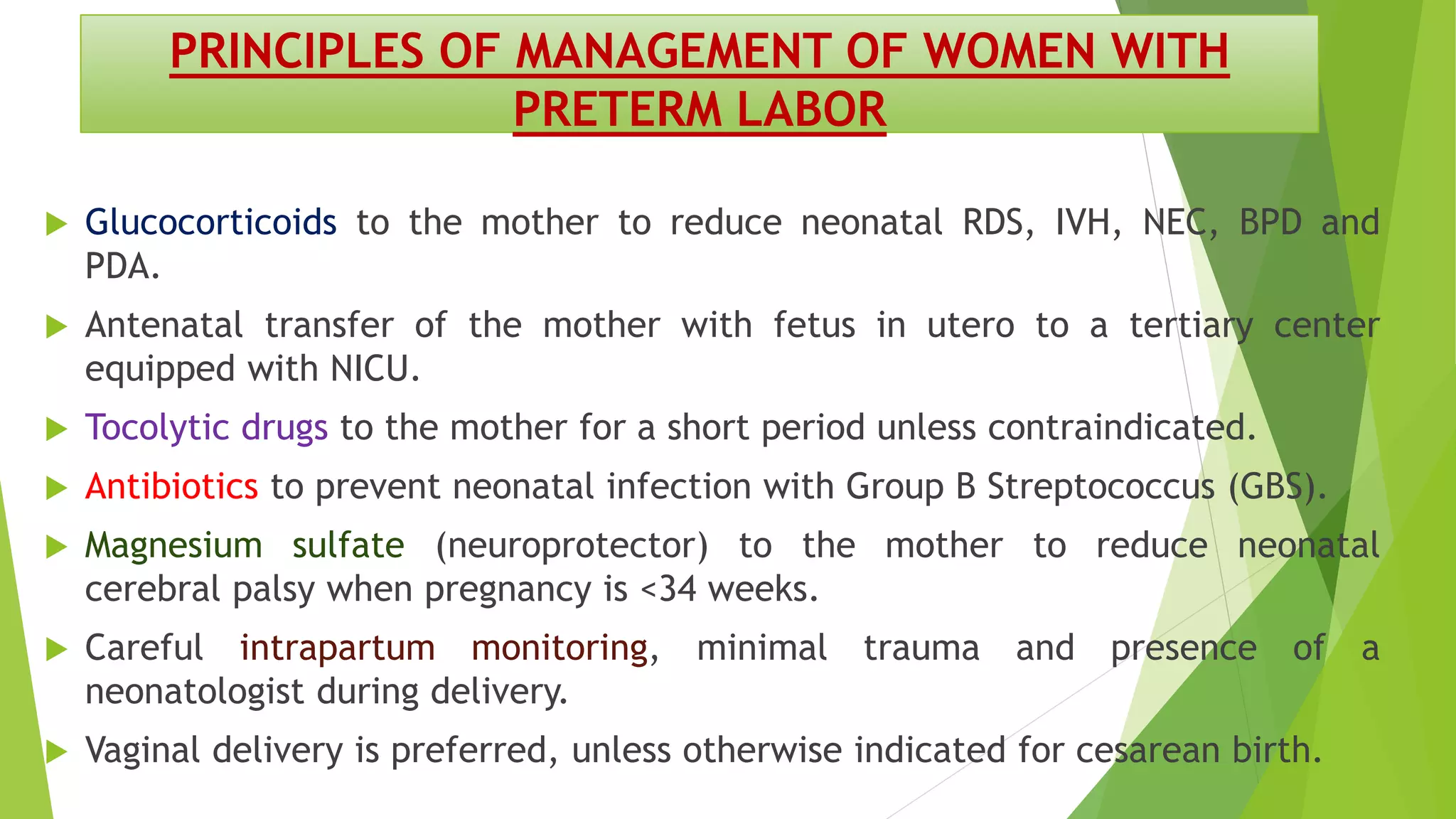 Pre-term, Small for gestational age and Post-term Infant | PPTX