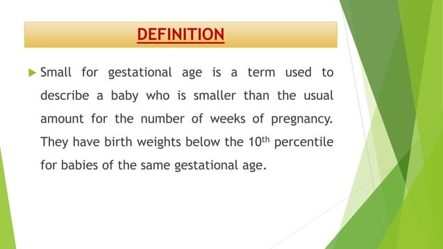Pre-term, Small for gestational age and Post-term Infant | PPTX ...