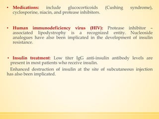General introduction to diabetes mellitus | PPTX