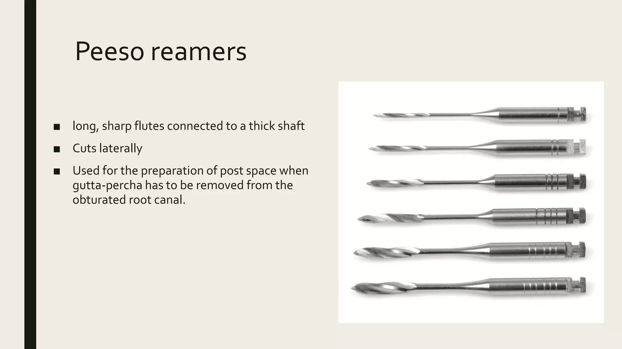 rotary instruments in endodontics | PPTX
