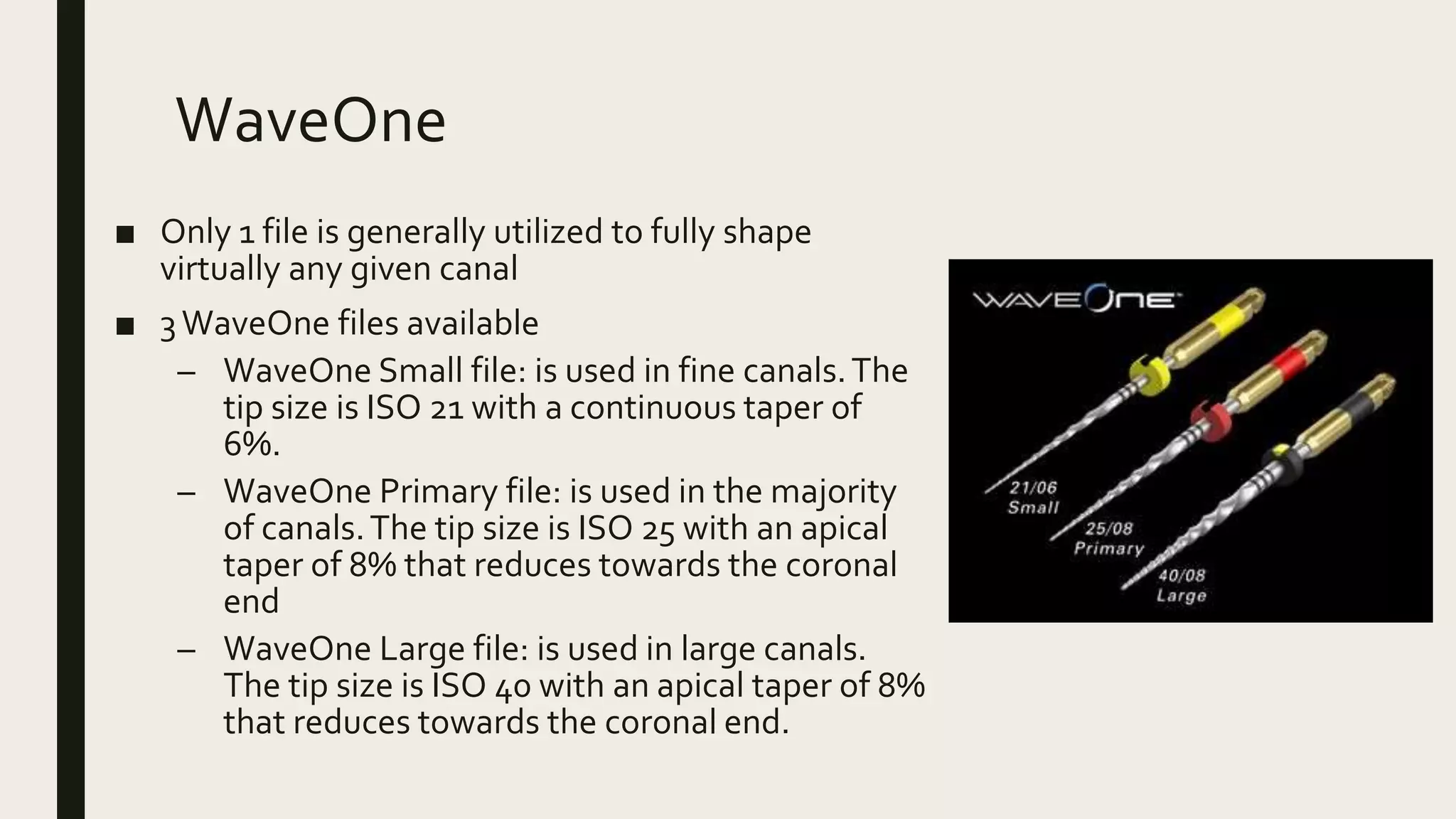 rotary instruments in endodontics | PPTX