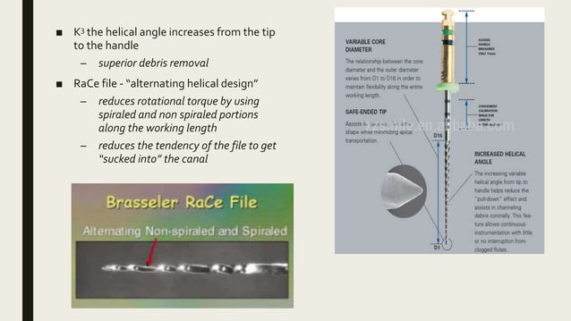 rotary instruments in endodontics | PPTX