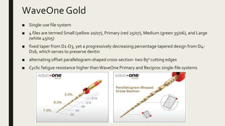 rotary instruments in endodontics | PPTX