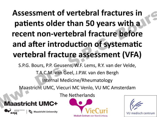 Seminar 30 11-2013 assessment of vertebral fractures | PPT
