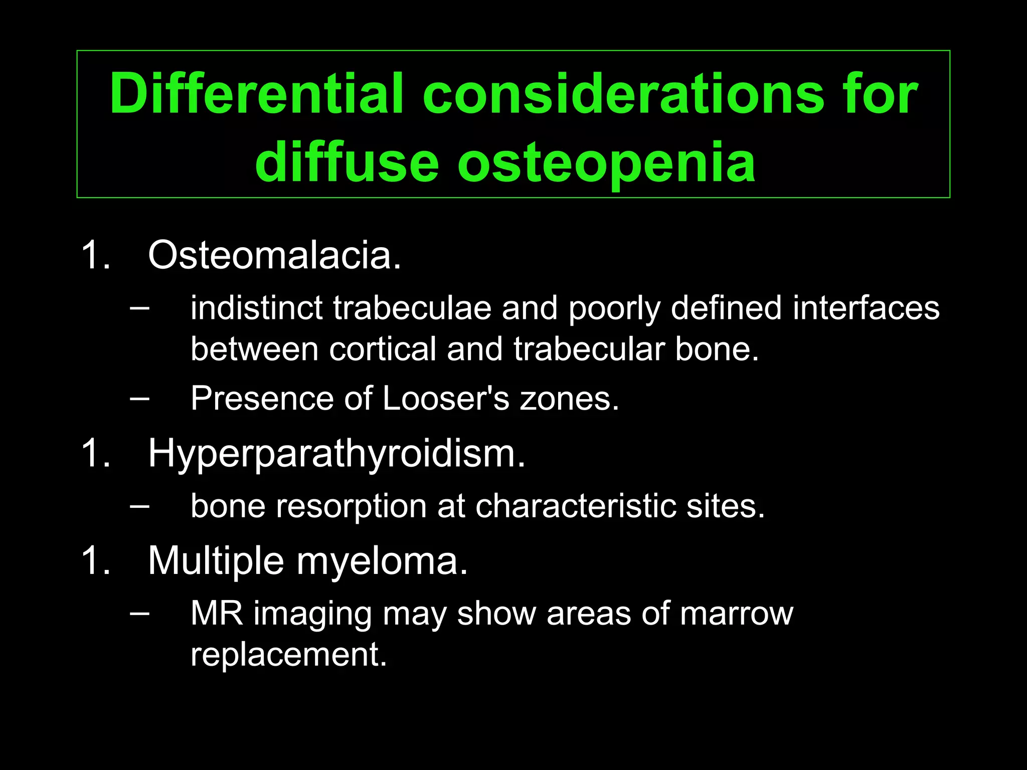 Metabolic bone diseases | PPT