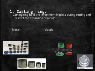CASTING PROCEDURES AND DEFECTS | PPTX
