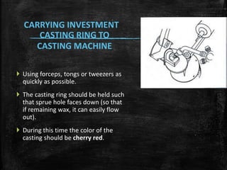 CASTING PROCEDURES AND DEFECTS | PPTX